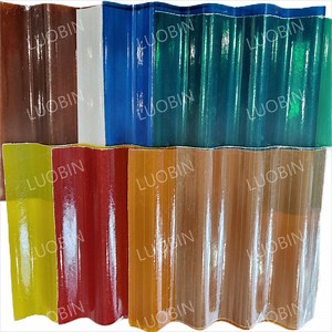 [Hot Item] Customized Color/Size/Model FRP Fiberglass Corrugated Roofing Sheet Building Materials