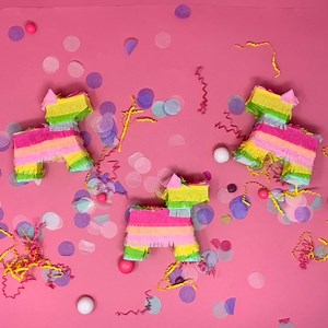 Mini Donkey Piñata: Fiesta Party Favor, Cinco De Mayo Decoration - Etsy