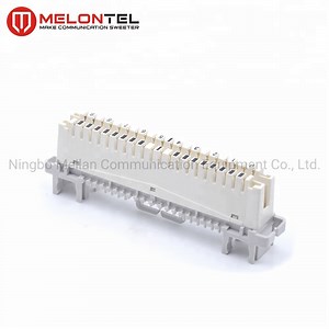[Hot Item] 8 10 Pair Krone IDC Module Strip Profile Type Disconnection Module Lsa Module