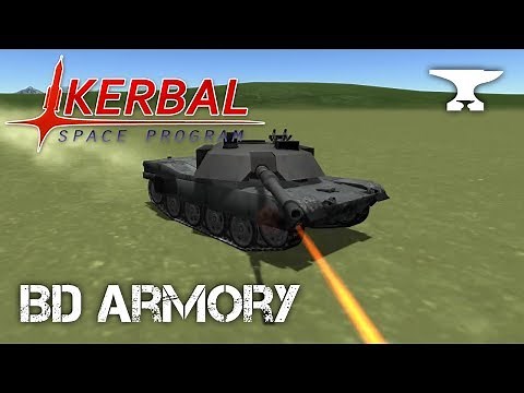 Mods: SM Armory & SM AFVs - Kerbal Space Program & BD Armory