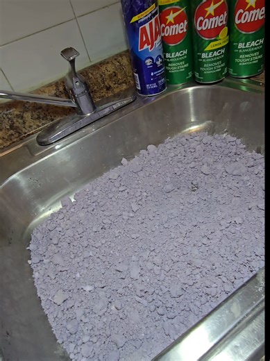 Hey besties!!! please enjoy my purple cylinder play PART 1 #CleanTok #comet #cleaningtiktok #fyp #amrs