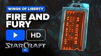 StarCraft 2 Cinematic - Fire and Fury - Wings of Liberty - Jim Raynor