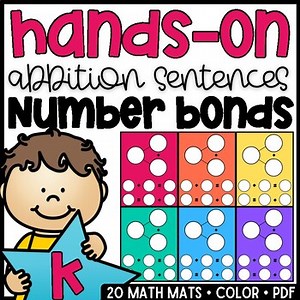 Addition Number Bond Mats | Class Set | Part-Part-Whole