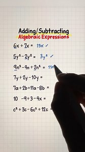 24K views · 244 reactions | Like Terms? No Problem! Master Addition of Expressions! | Math Love | Facebook