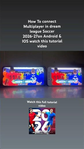 How To connect Multiplayer in dream league Soccer 2026