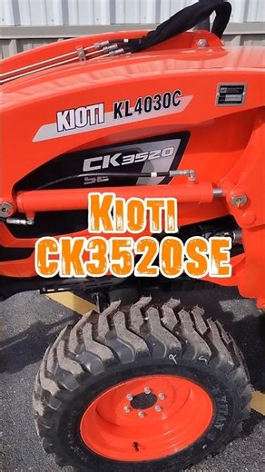 Kioti CK3520SE Tractor HST Quick Attack Bucket