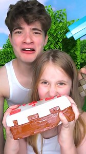 591K views · 9.5K reactions | Left OR Right Minecraft Food ASMR With My Little Sister! 襤⛏️ #fyp #viral #spicy #challenge | Spizee | Facebook