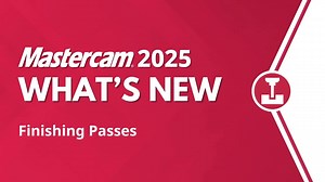 1.4K views · 42 reactions | Mastercam 2025 now includes Finishing Passes, enhancing our Dynamic Toolpath functionality. ⚙️ This means faster cycle times, longer-lasting tools, and less machine wear. It's all designed to save you time, cut costs, and enhance production efficiency. Discover how these updates can make a difference for your operations  #Mastercam2025 #Mastercam #CADCAM #CNC | Mastercam | Facebook