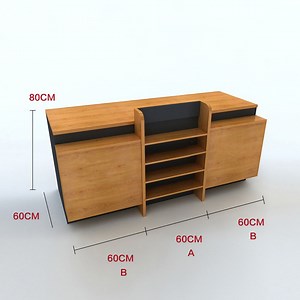 [Hot Item] Convenience Store Shop Checkout Counter