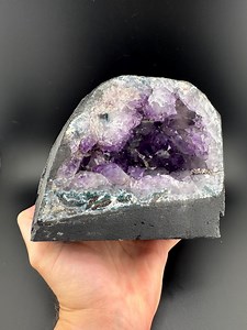 Brazilian Amethyst Cathedral Geode: Deep Purple Druzy, Home Decor - Etsy