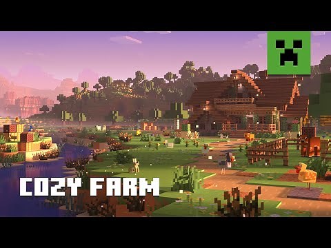 Soothing Minecraft - Relaxing Farm Morning