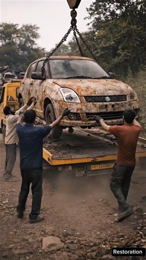 Rusty Maruti Swift Restoration #carrestoration