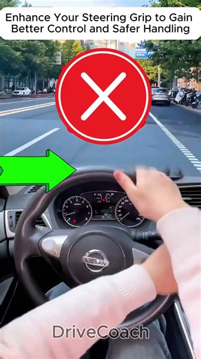 🚦 Enhance Your Steering Grip to Gain Better Control and Safer Handling #drivingwrittentestdmv #tips