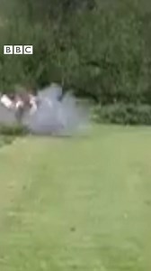 9.1K views · 36 reactions | NOW!  A controlled explosion of a hand grenade, found in a canal, took place in Ilkeston over the weekend. https://bbc.in/2z7TvGN | BBC Nottingham | Facebook