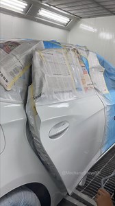 Door Panel Repair & Painting Process. #mechanic #mechanicsteve #panelrepair #restoration. . | Mechanic Steve