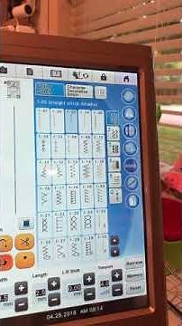 Babylock Destiny II (2) Quick Tip # 3: Decorative Stitches Manipulation