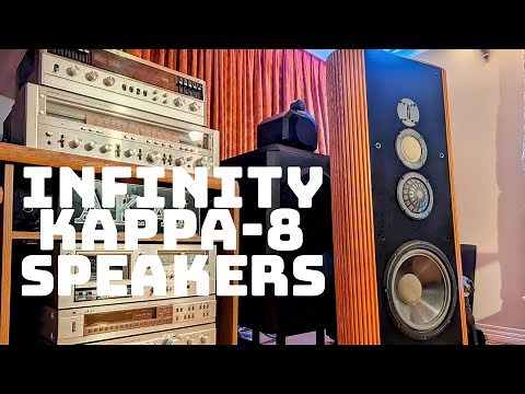 Infinity Kappa-8 : Seriously AWESOME vintage speakers
