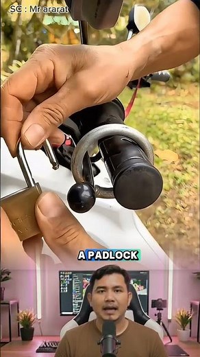 Genius Bike Lock Hack#shorts