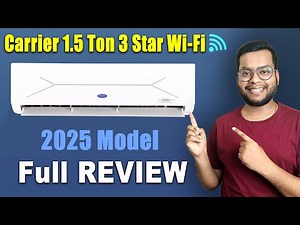 Carrier 1.5 Ton 3 Star Wi Fi Smart Flexicool Inverter Split AC CAI18EE3R35W0 Best AC Under 35000 in