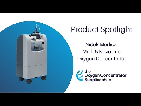 How to Use Nidek Medical Mark 5 Nuvo Lite Oxygen Concentrator