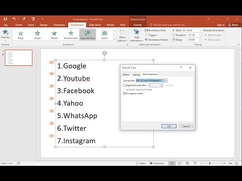 How to Play Animation in Reverse Order in PowerPoint