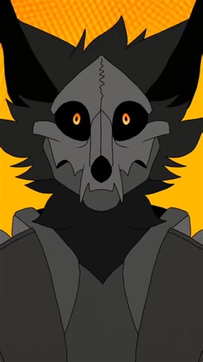 Wolf Animation by Wingedwolf94 | Demon Furry Skulldog