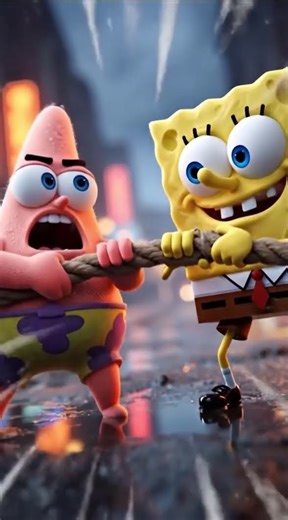 When SpongeBob and Patrick Turn Into Rivals😳