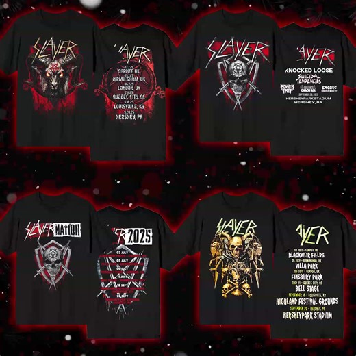 1K views · 375 reactions |  SLAYER – FAREWELL TOUR 2025   Order...