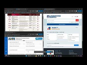 Calculating Xcel Heat Pump Rebate using AHRI Matched System Selector Tool from Johnstone Supply