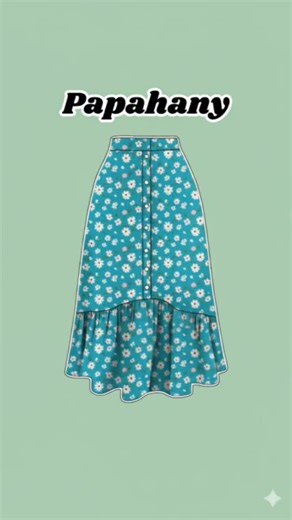 Papahanyy | Classic A-Line Skirt Pattern Design: Standardizing Measurements and Simple Techniques#sewing #fasion #design | Instagram