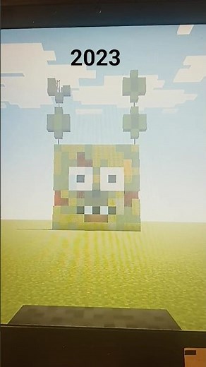 the evolution of spring Bonnie over the years in Minecraft