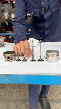 CG125 vs YBR 🔧 Piston & Valve Difference. #CG125#YBR125#BikeEngine#MotorcycleLife