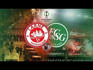 LARNE FC VS FC ST. GALLEN IN UEFA CONFERENCE LEAGUE | 07.11.2024 | Swiss.Ultras.Tradition