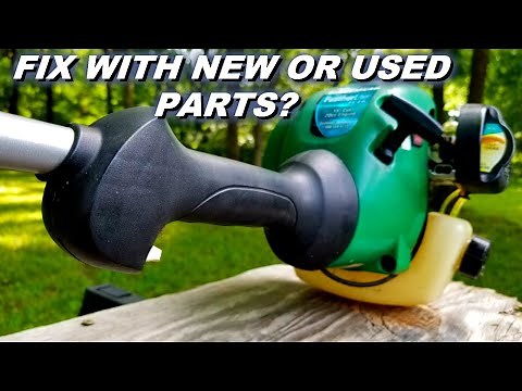 Weedeater trimmer trigger repair