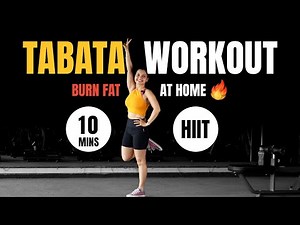Full Body Tabata Workout for Fat Loss | 10-Minute Home HIIT Routine
