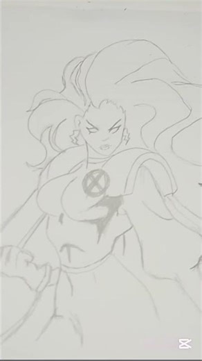 Storm Sketch → Ink → Color! ⚡🎨