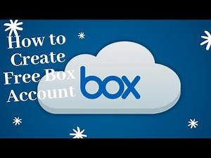 How to Create Free Box Account