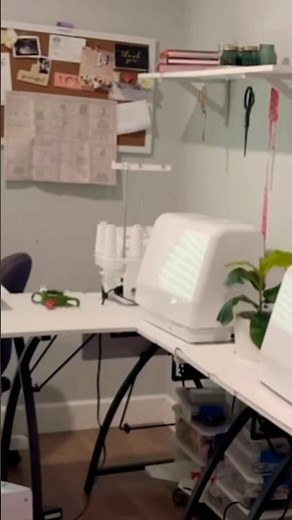 Tour of My Sewing Space: Organized and Efficient Sewing Setup #organization #sewingroom