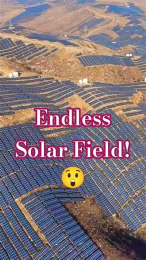 China’s Massive Mountain Solar Project in Henan! ☀️