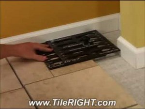 Easy way to Measure and mark tile cuts