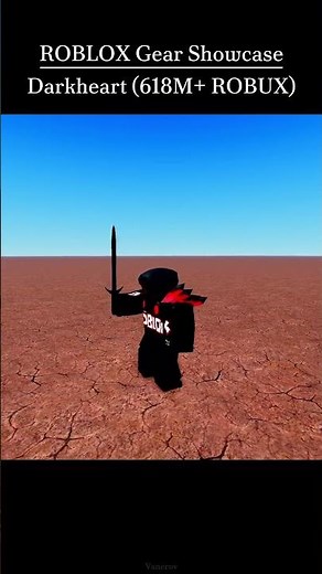 ROBLOX - Darkheart - Gear Showcase - #shorts #roblox