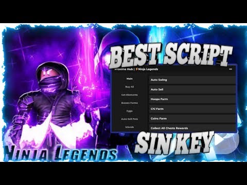 😎 INSANE SCRIPT FOR NINJA LEGENDS | NO KEY 😱 | SCRIPT FOR ROBLOX FOR CELL PHONE AND PC 💻