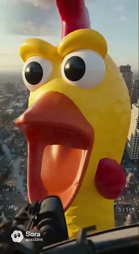 Big Screaming Chicken Attack