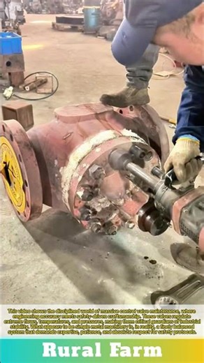 Control Valve Maintenance Secrets Revealed: How to Disassemble & Rebuild a Large Industrial Valve