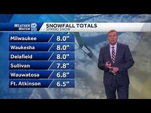SE Wisconsin snowfall totals: See how much snow fell in your area