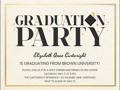 Graduation Templates (2019)