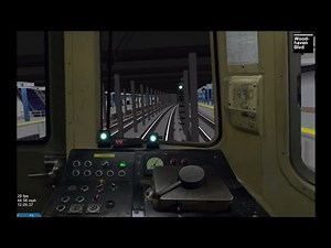 OpenBVE HD: Operating NYC Subway R46 F Train w/ Timers (Coney Island to Jamaica-179th Street)