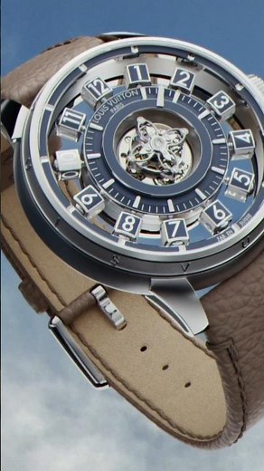 2025 Watch Releases❗️Louis VuittonTambour Taiko Spin Time Air Flying Tourbillon