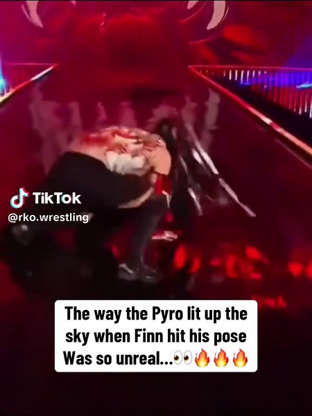 Finn Balor's Stunning Entrance with Fireworks Display