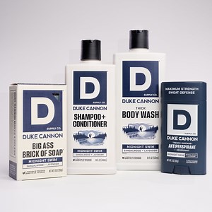 Duke Cannon Shower Bundle, Midnight Swim